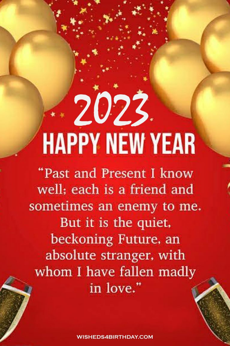 Happy New Year 2023 Past And Present - Happy Birthday Wishes, Memes, SMS & Greeting eCard Images