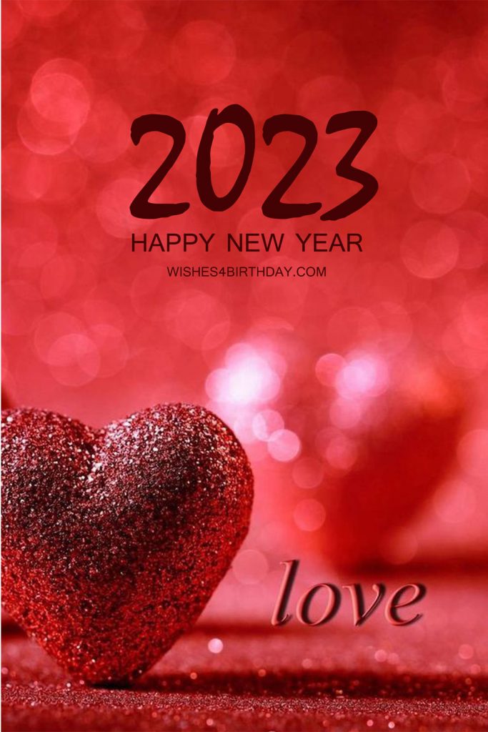 Love At The Heart With Happy New Year Images 2023 - Happy Birthday Wishes, Memes, SMS & Greeting ...